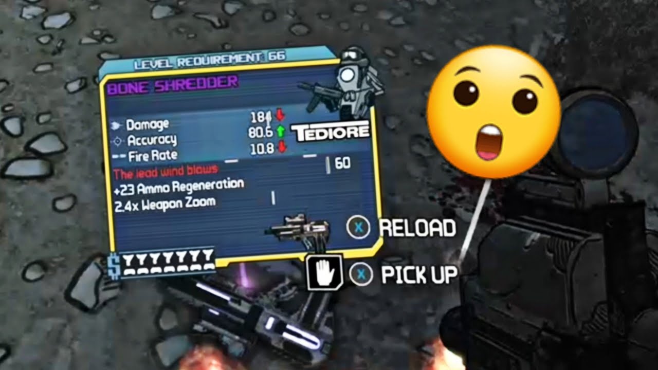 Borderlands Remastered | Bone Shredder Savior Hybrid Drop! / Xbox One ...