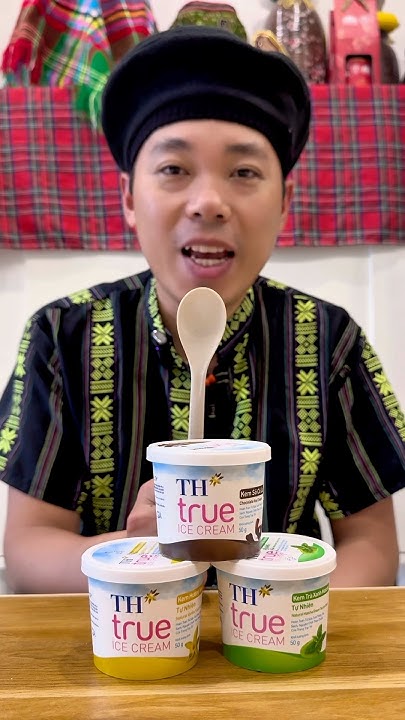 Mukbang 3 vị kem hộp Tê Hát: vị sicula, vani, matcha #shorts #mukbang #food #alau - YouTube