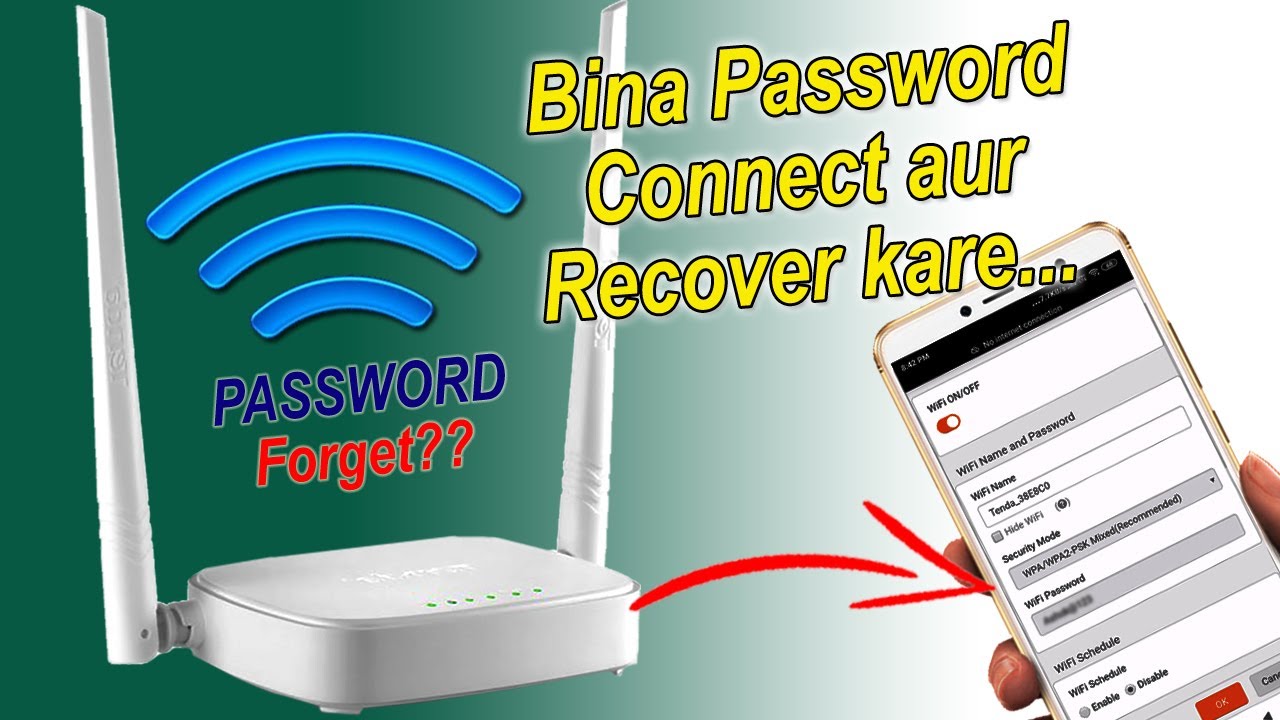 How To Recover Forgot WiFi Password In Mobile Tenda N301 WPS YouTube How To Recover Forgot WiFi Password In Mobile Tenda N301 WPS YouTube