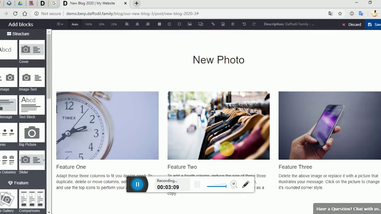 How to Create Blogs in - Website - YouTube