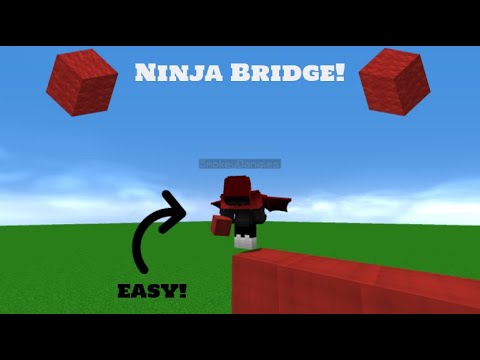 How To Ninja Bridge In Minecraft Tutorial - YouTube
