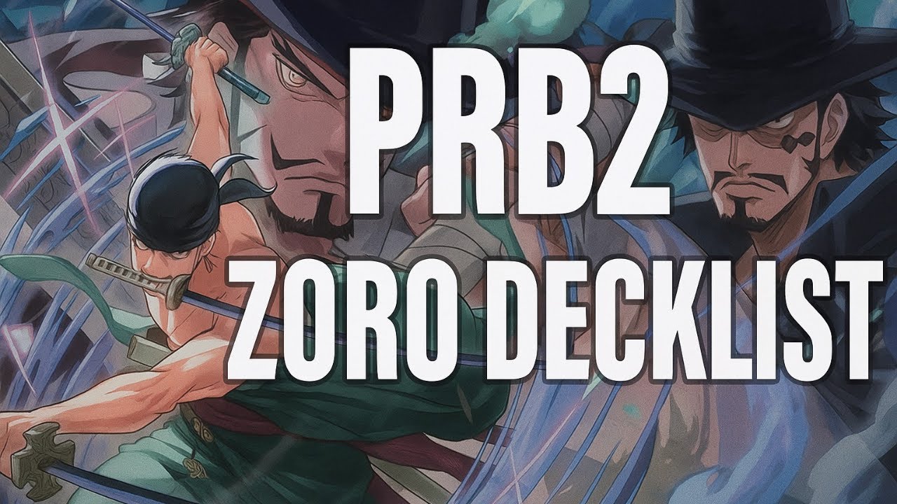 ONE PIECE TCG [PRB2] GREEN ZORO DECK LIST!!!! - YouTube