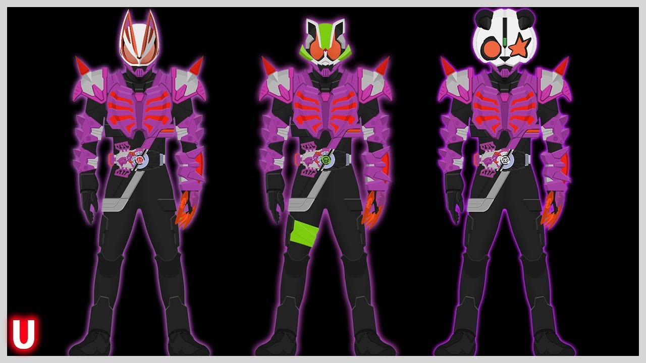 Kamen Rider Tycoon Zombie Form & Kamen Rider Da paan Zombie Form【Kamen ...