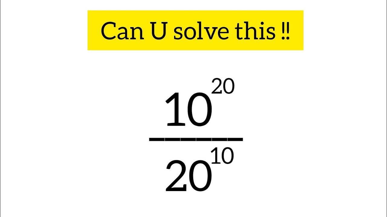 A Nice Exponential Problem Maths Olympiad Youtube 2837