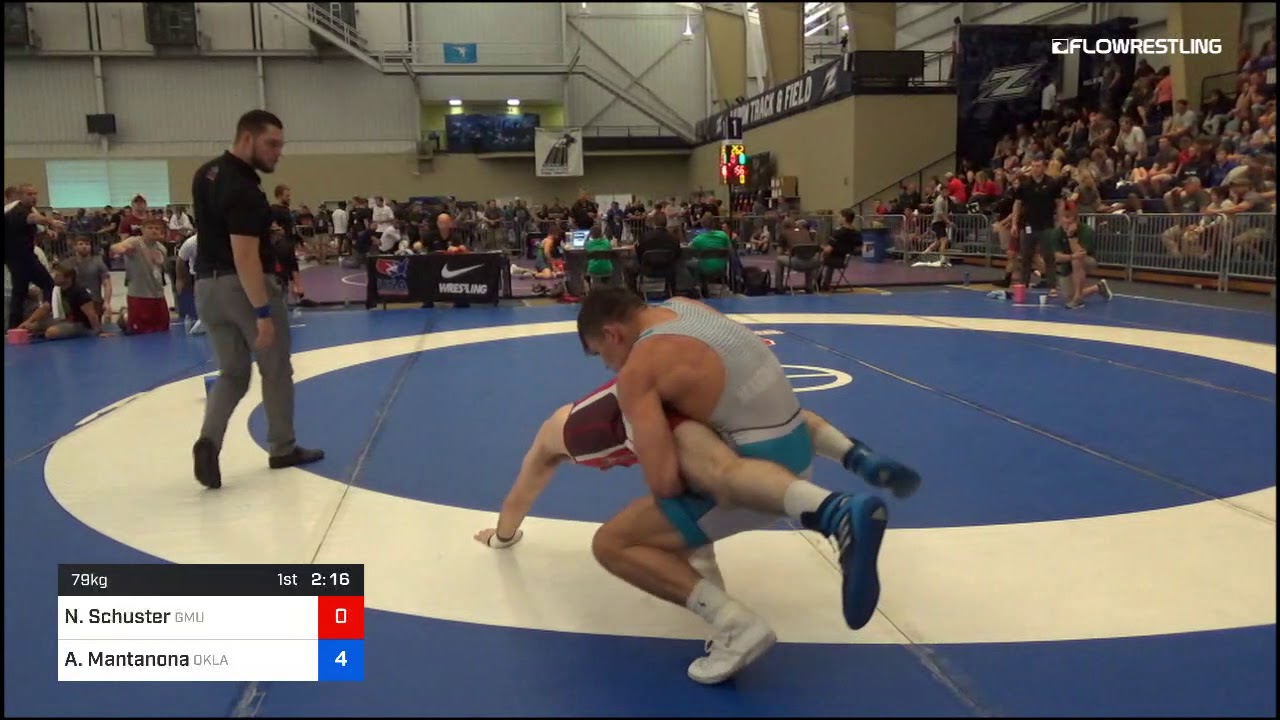 79 Kg Round Of 64 Neil Schuster George Mason Vs Anthony Mantanona ...