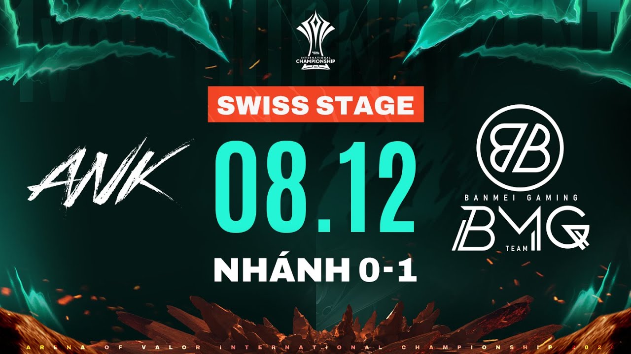ANK GAMING vs BANMEI GAMING | SWISS STAGE - NGÀY 08/12 | AIC 2024 - YouTube