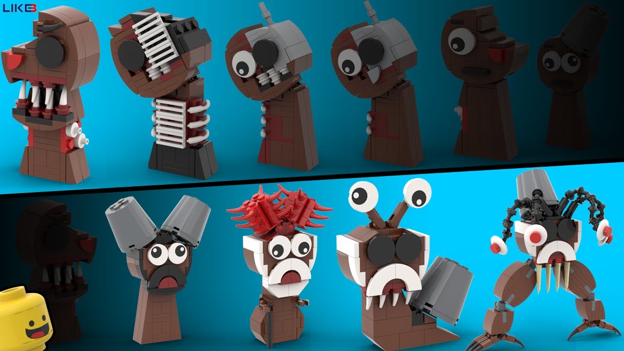 LEGO Sprunki Building Phases 1 to 10 ( BRUD ) - Sprunki Incredibox ...