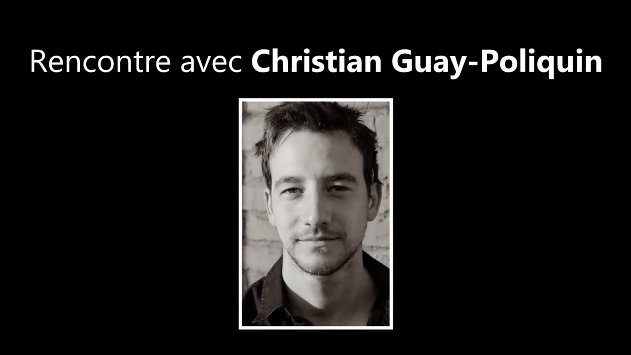 Acteurs De La Diversité Culturelle - Christian Guay-Poliquin - YouTube