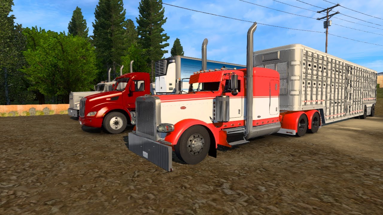 Rollin' Peterbilt 389 (Cummins Powered) - #americantrucksimulator - YouTube