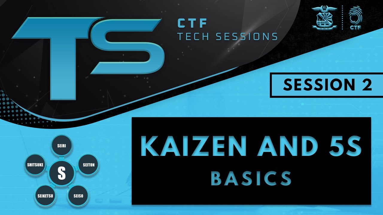 Kaizen and 5S - Basics | Tech Sessions | CEG Tech Forum - YouTube