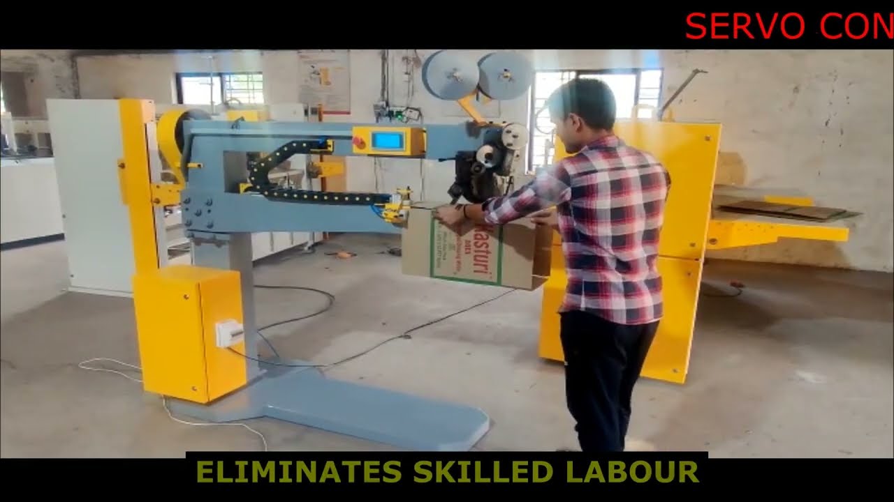 Automatic Manual Stitching Machine - YouTube