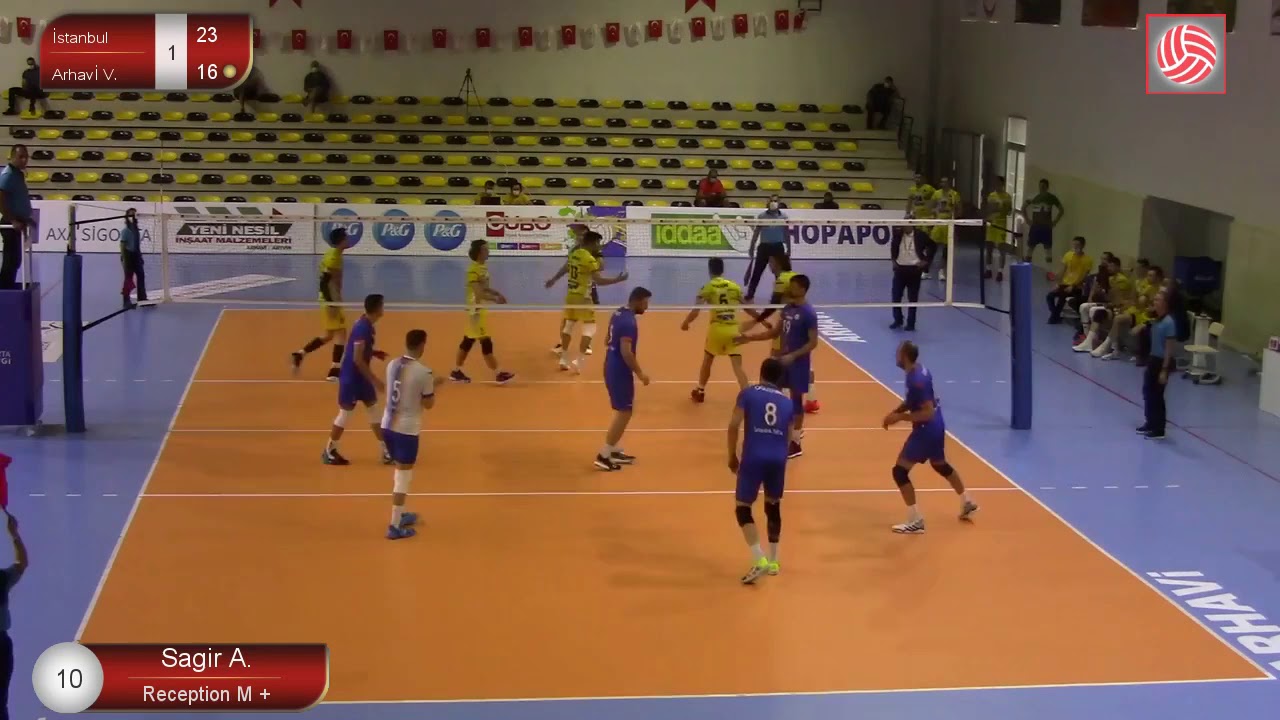 ALI BERKE SAGIR #10 ATTACKS,RECEIVES,BLOCKS,SERVES - YouTube