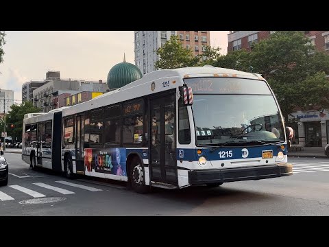 MTA] RARE 2010 nova lfsa articulated Low Floor 60 Ft on the m102. - YouTube