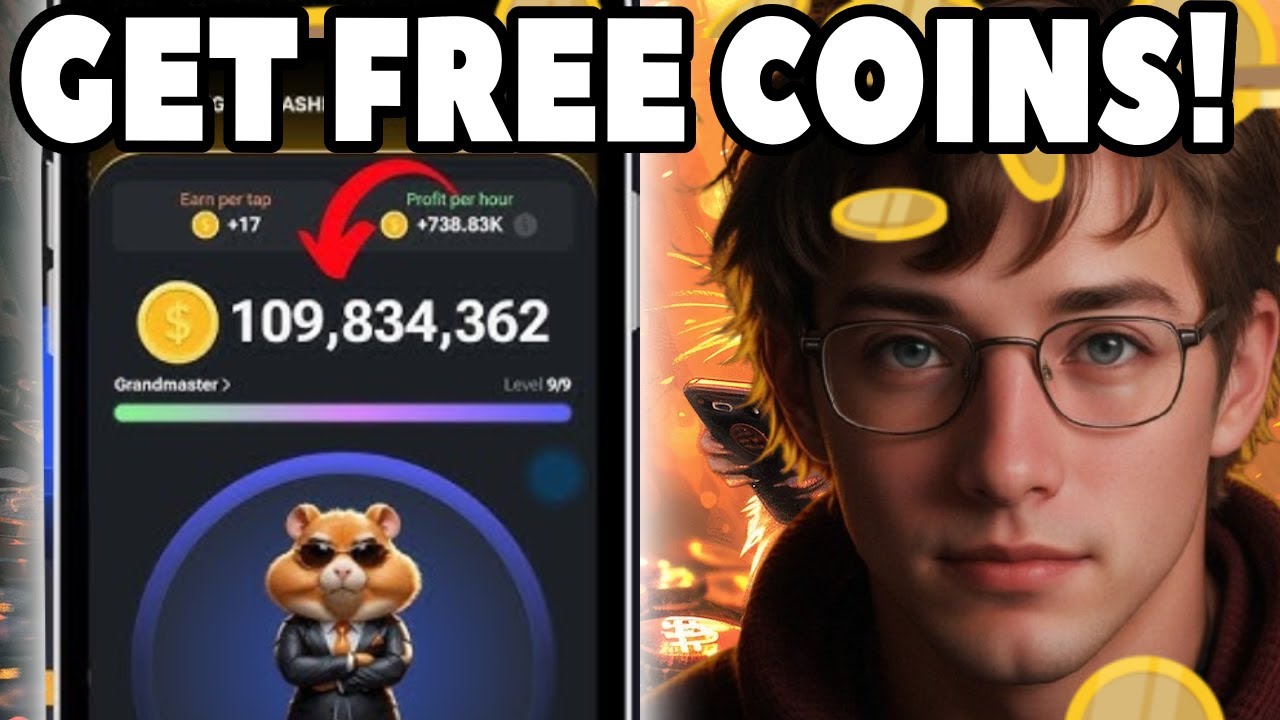 How to get FREE COINS in Hamster Kombat 💰 Unlimited Hamster Kombat ...