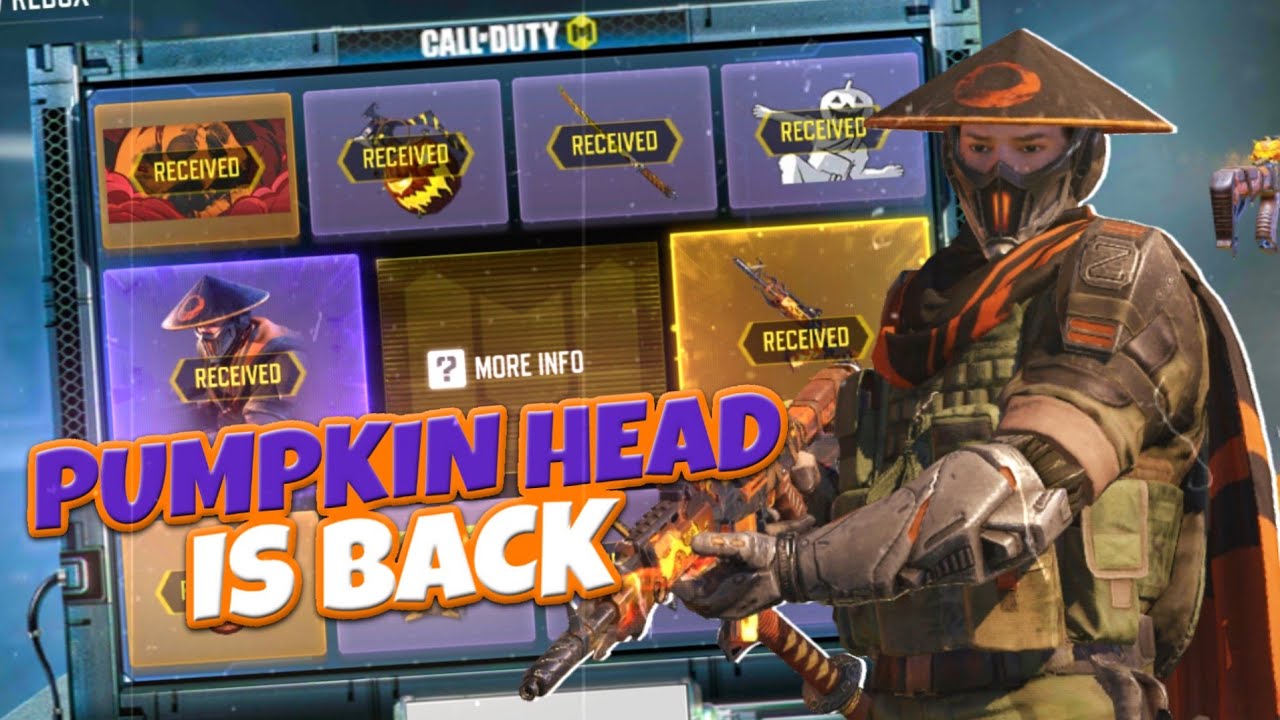 Halloween Draw Redux * FOR YOU* LUCKY DRAW in COD Mobile! AK-47 Pumpkin ...