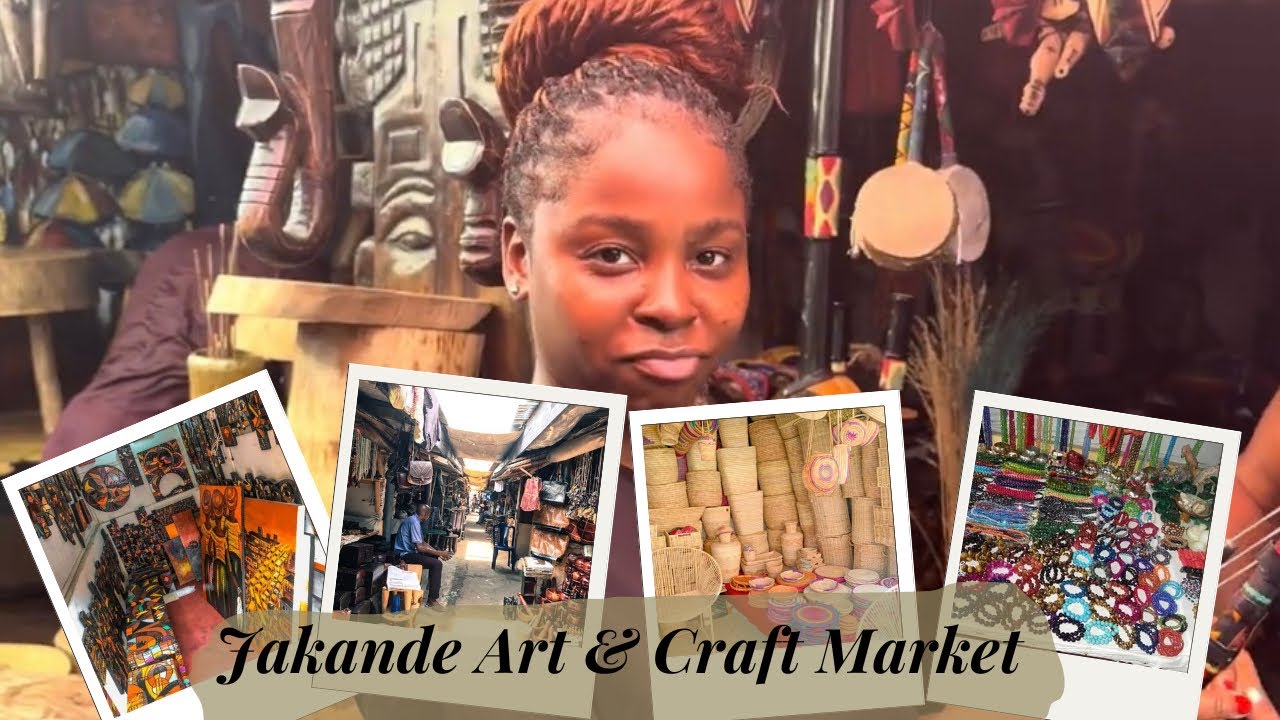 We Visited The Biggest Arts & Craft Market In Lagos - YouTube