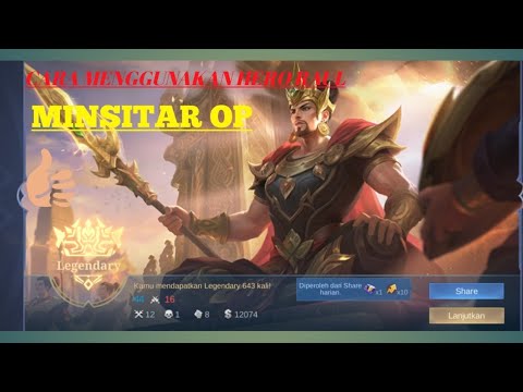 Mobile legends minsitar gameplay - YouTube