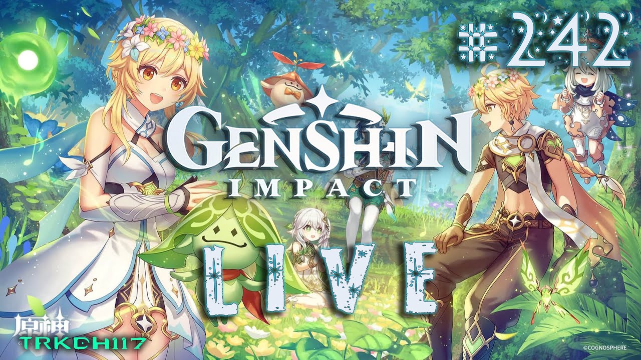 Sumeru Quests and Exploration! Genshin Impact LIVE Gameplay | Part 242 ...