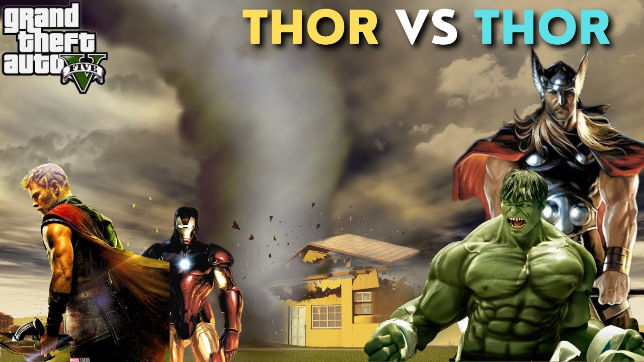 Thor vs Super Thor | Avengers | #Thor #hulk #ironman - YouTube