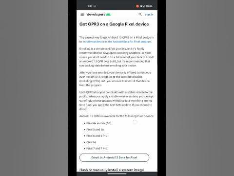 How to join Android Beta Program - YouTube