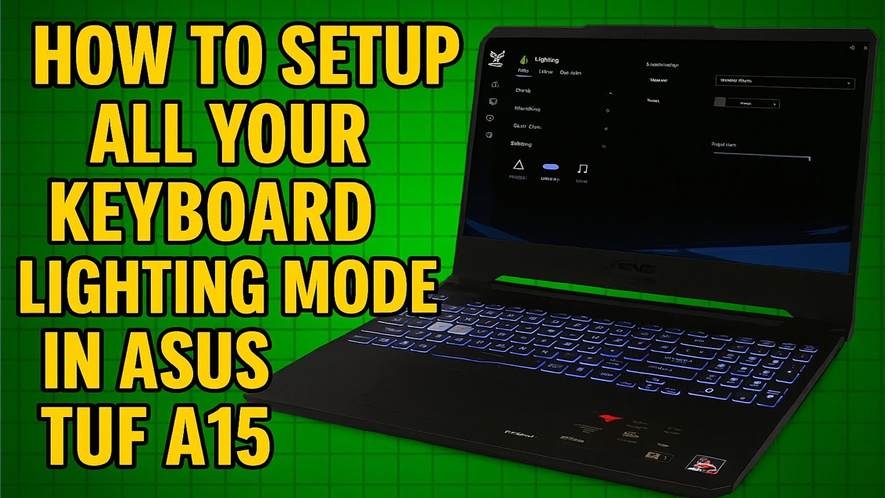 how to adjust keyboard lighting colour in laptop | Armoury crate in ...
