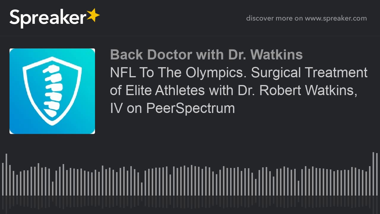 NFL To The Olympics. Surgical Treatment of Elite Athletes with Dr ...