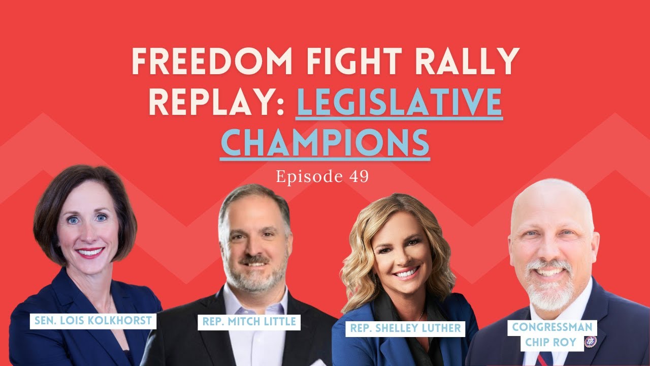 Freedom Fight Rally Replay: Legislative Champions - YouTube