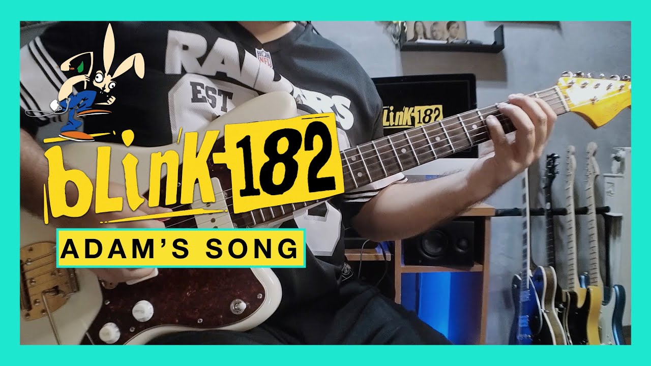BLINK-182 - Adam's Song (Guitar Cover) - YouTube