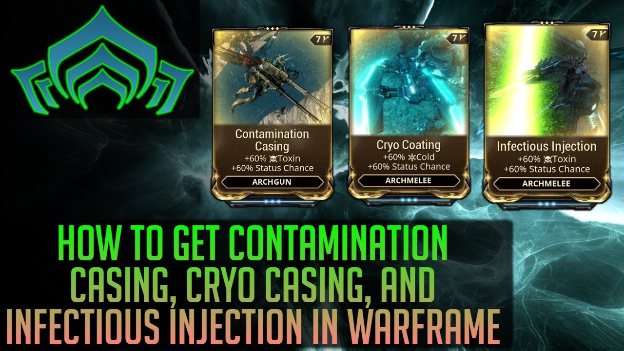 Where to get Contamination Casing, Infectious Injection, and Cryo ...