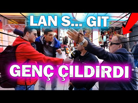 DAYI GENCİ ÇILDIRTTI KENDİNİ PARÇALADI! | Bakırköy Sokak Röportajları