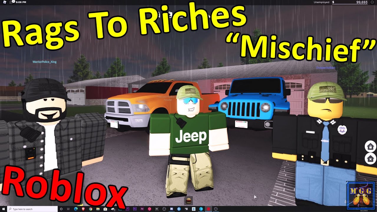 Rags To Riches Episode 5 "Mischief" - Greenville Beta | Roblox Episode ...