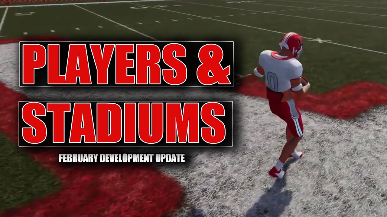 Varsity high school football video game | FEBRUARY 2025 DEV. UPDATE ...