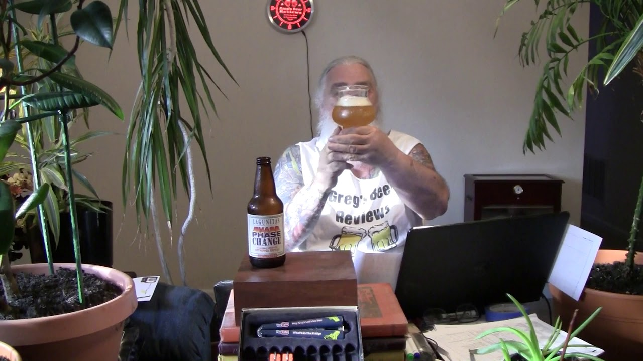 Beer Review # 3436 Lagunitas Brewing Phase Change IPA - YouTube
