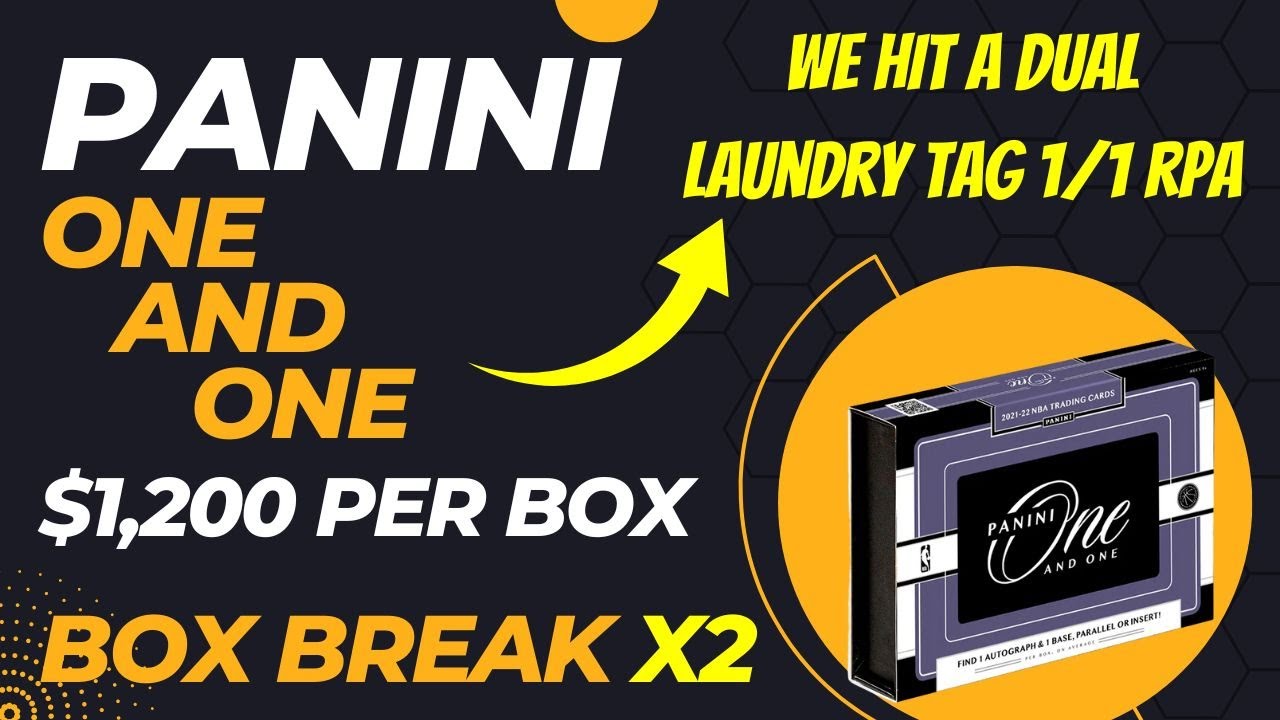Panini One and One Basketball - 2 Box Break Video ! - YouTube