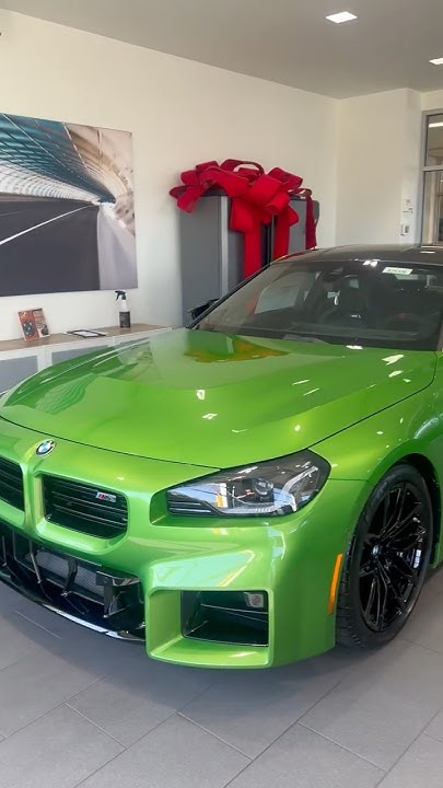 Java Green metallic Cleaned up and ready to go! 85,905 MSRP #bmw #m2 # ...
