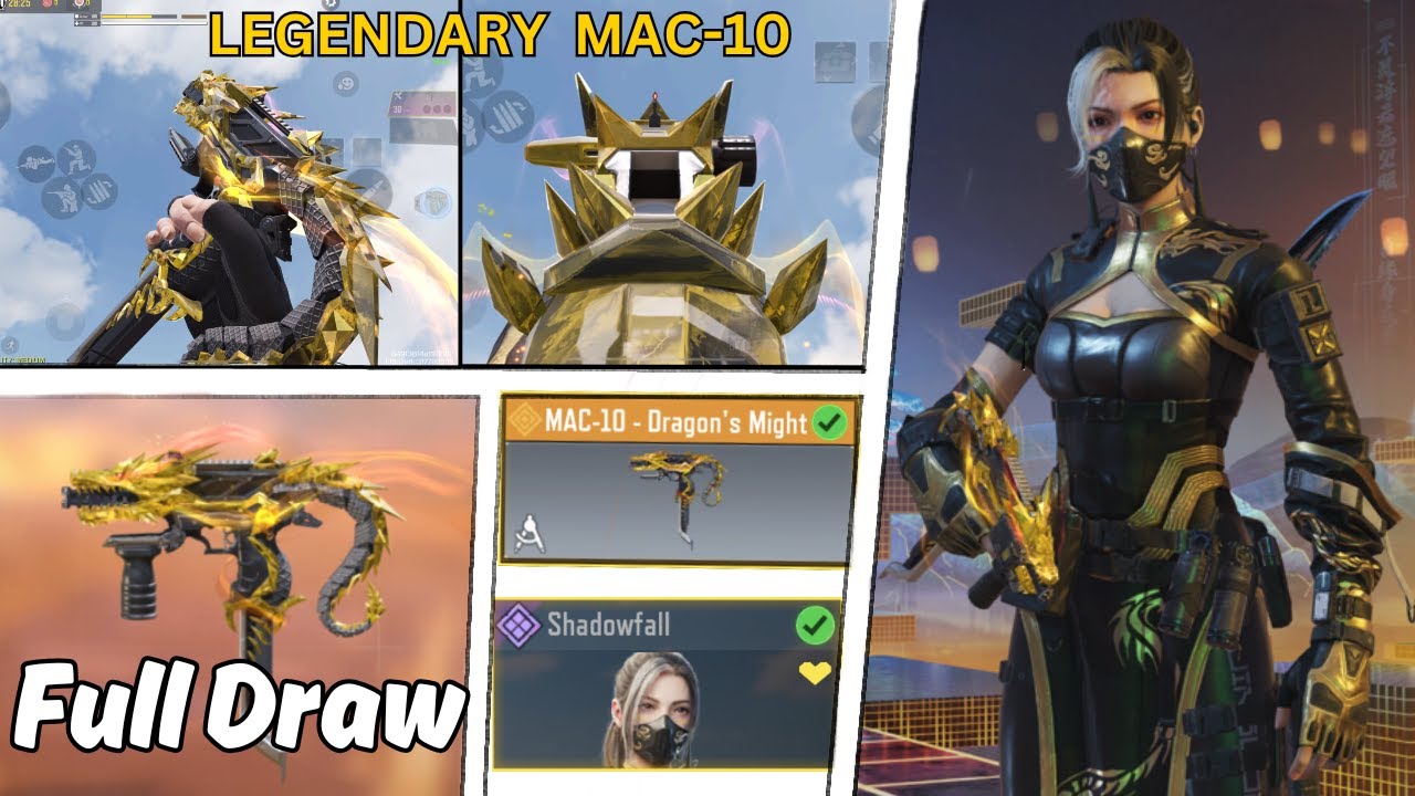 MAC-10 - Dragon’s Might Full Draw + Review + Gameplay | DRAGONFIRE DROP ...
