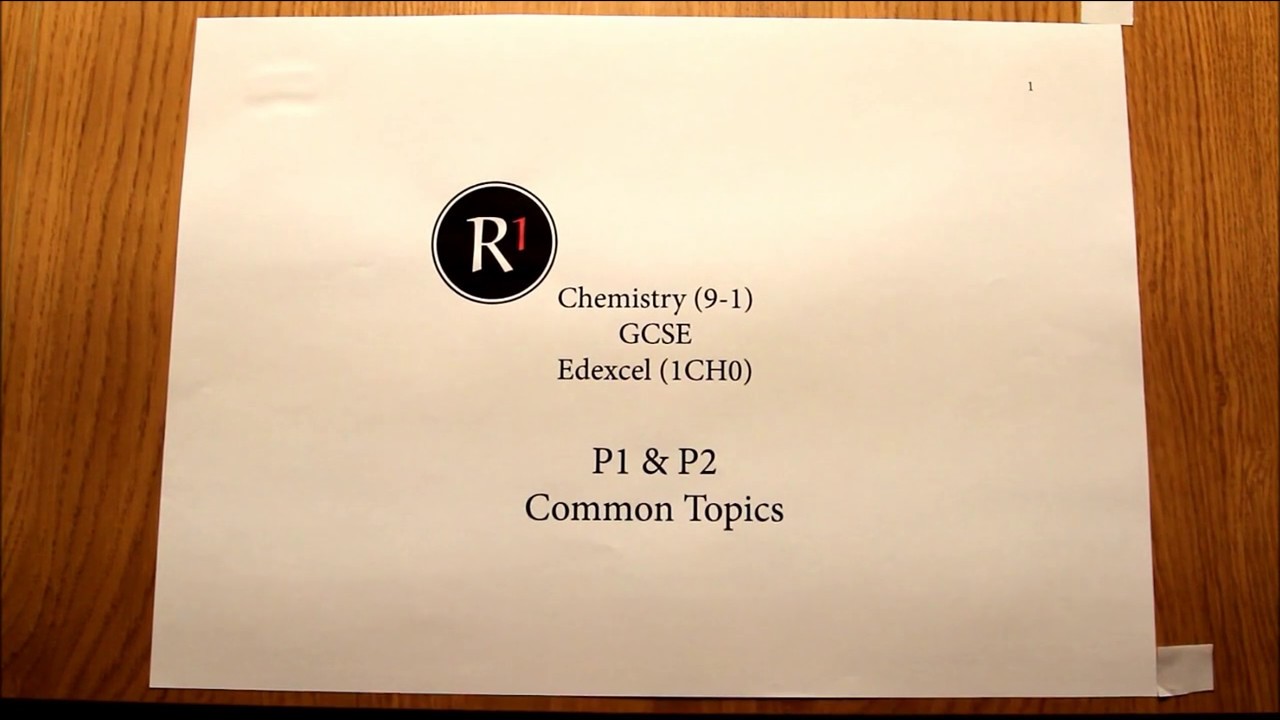 Chemistry GCSE Edexcel - Formulae, equations & Hazards - YouTube