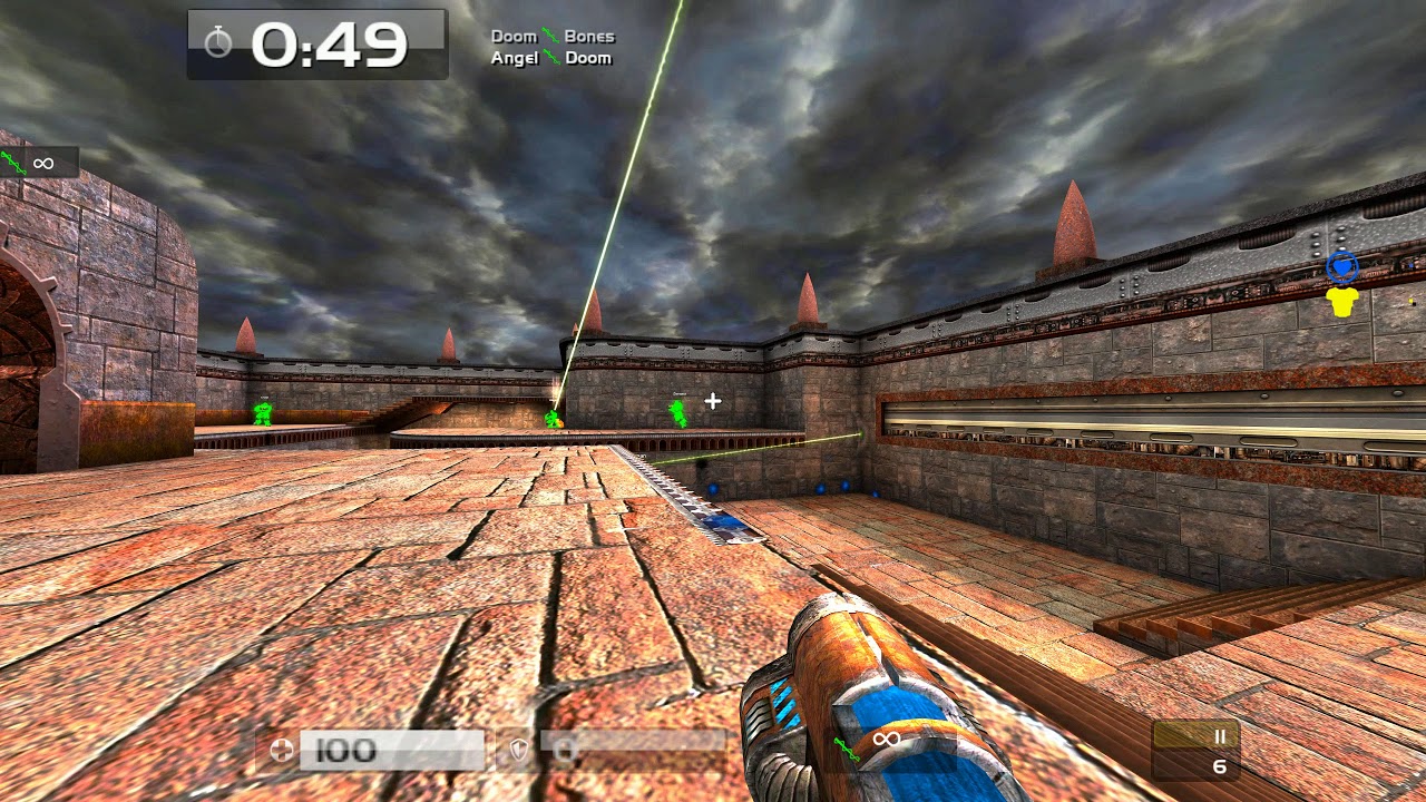 Quake Live: Bot Practice - YouTube