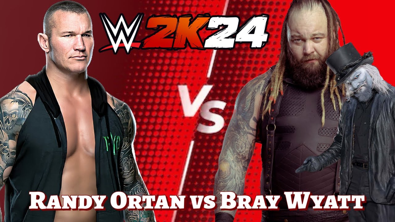 WWE 2K24 Randy Ortan vs Bray wyatt W/ uncle howdy - YouTube