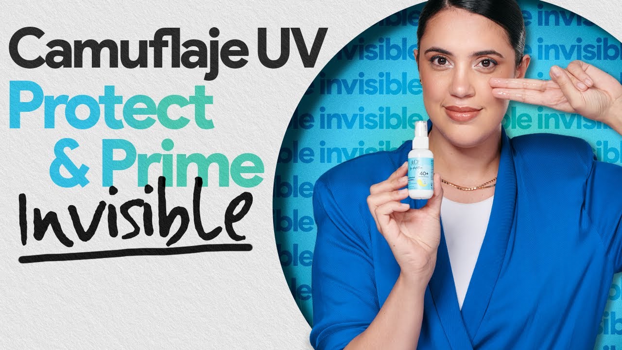 Acf by dadatina CAMUFLAJE UV: protector solar invisible! - YouTube
