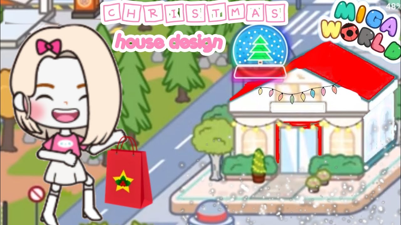 Miga world new update Christmas ⛄🎄 house design 🏠🧙🏻‍♂️ - YouTube