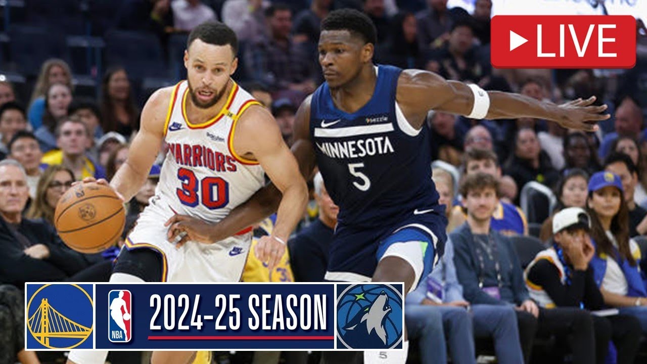 LIVE! Golden State Warriors Minnesota Timberwolves | January 16, 2025 ...