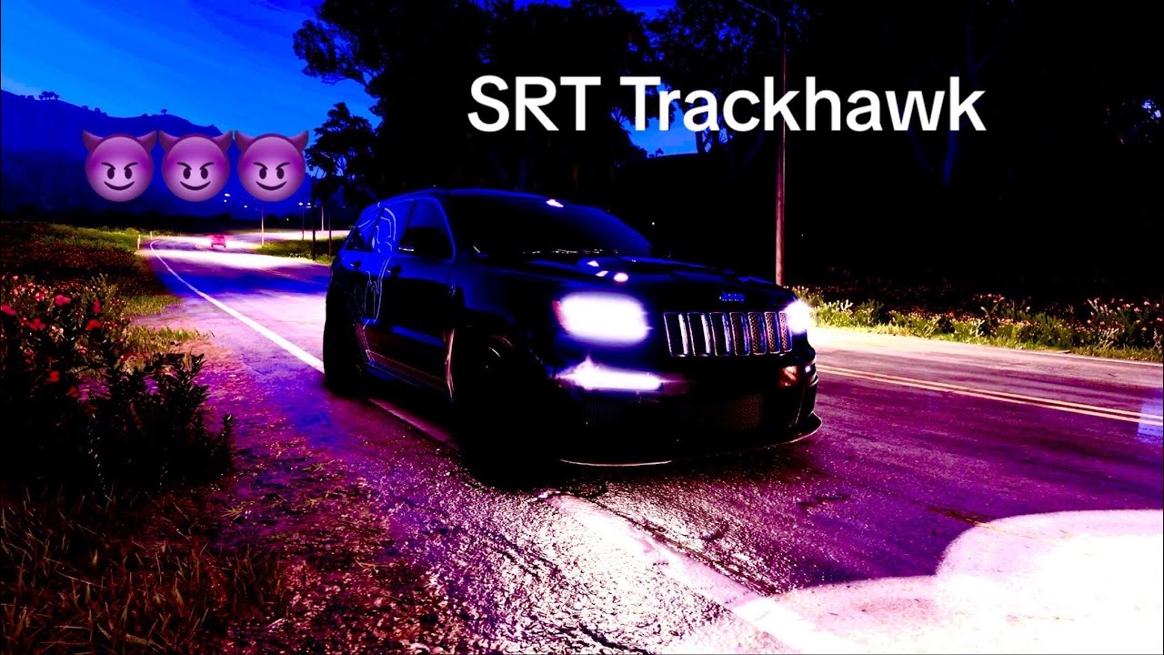 The crew Motorfest ( SRT Track hawk) city night gameplay - YouTube
