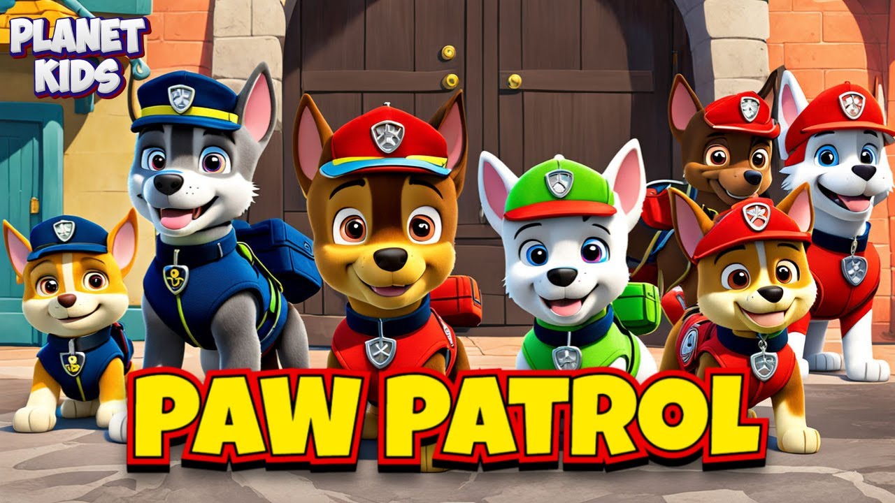 PAW Patrol - Kids Nursery Rhymes - YouTube