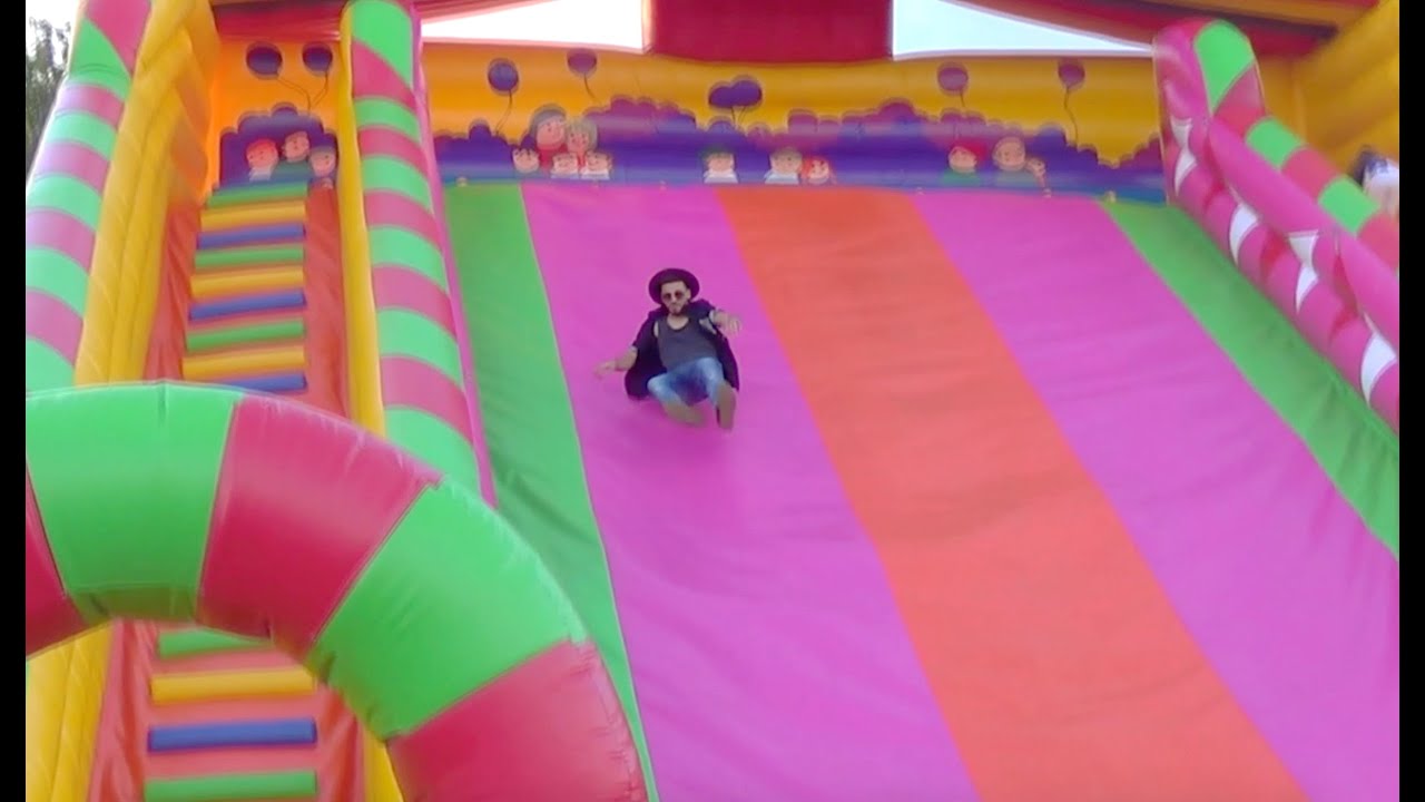 EPIC SLIDE CHALLENGE!! - YouTube