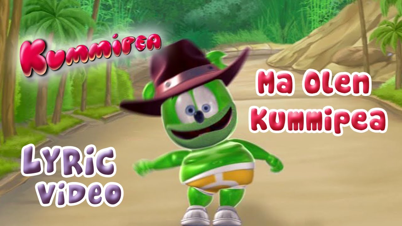 Ma Olen Kummipea With Lyrics - Kummipea - The Gummy Bear Song Estonian ...