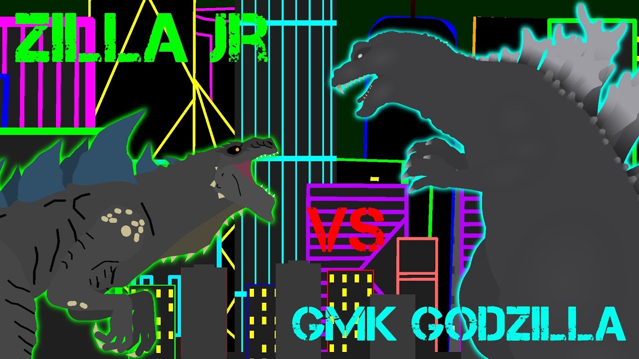 《SNP》Zilla Jr VS Gmk godzilla (2001) - Animation - YouTube