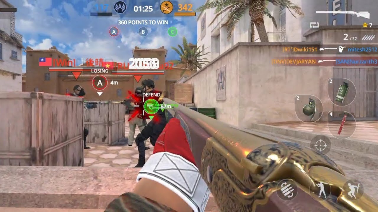CRITICAL STRIKE : Control Points | Map: Afghanistan | Gameplay # ...