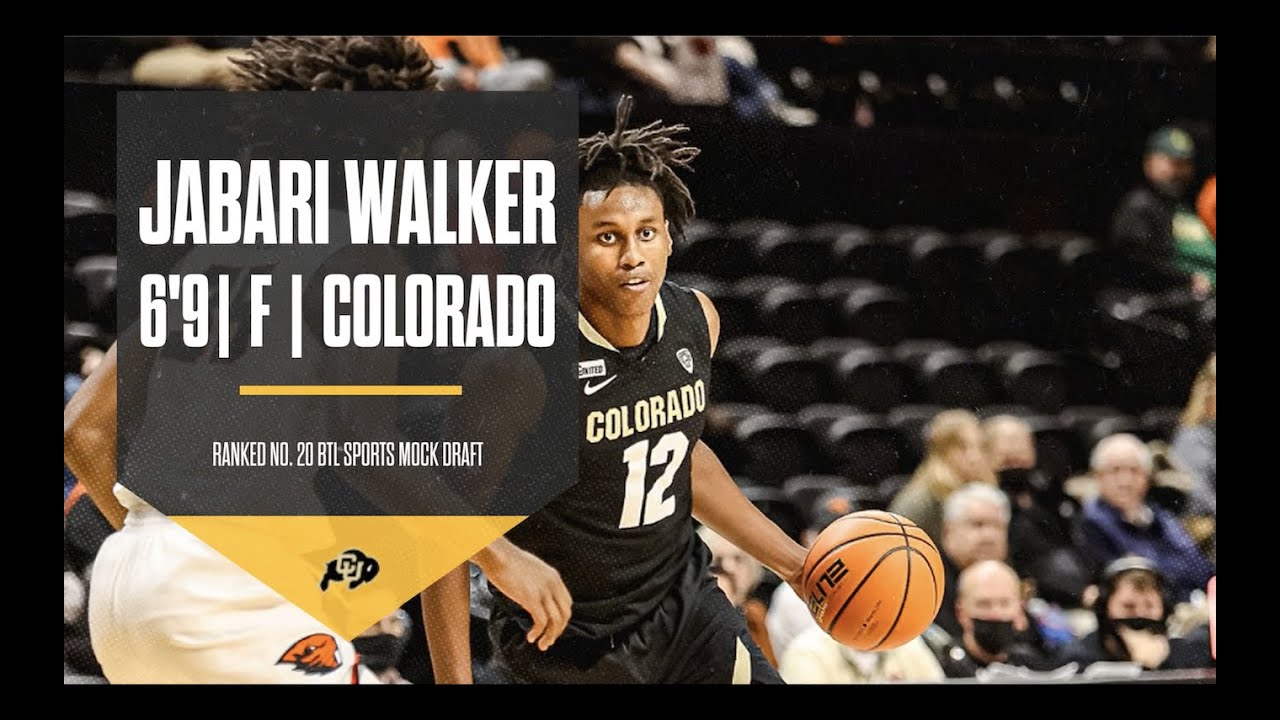 Jabari Walker - 2022 NBA Mock Draft Strength & Weakness - Between The ...