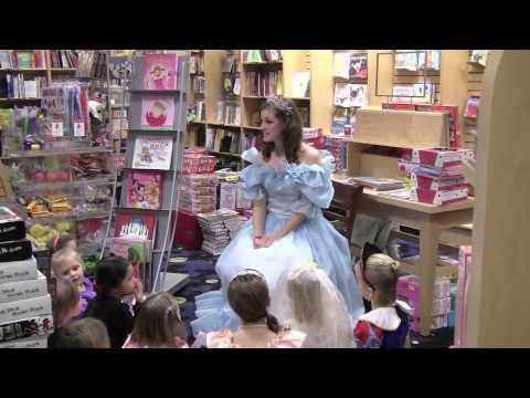 Story Book Tour: Princess Storytime at Borders - YouTube